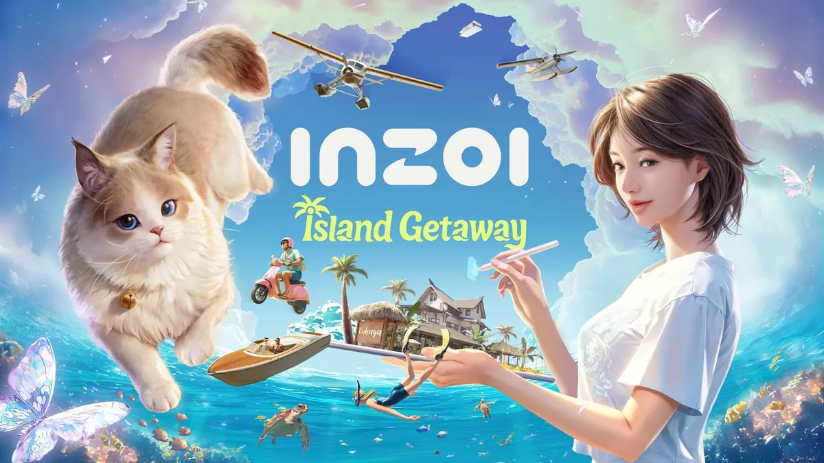 InZOI dévoile le DLC Island Getaway à la Gamescom 2025 | EGW.News